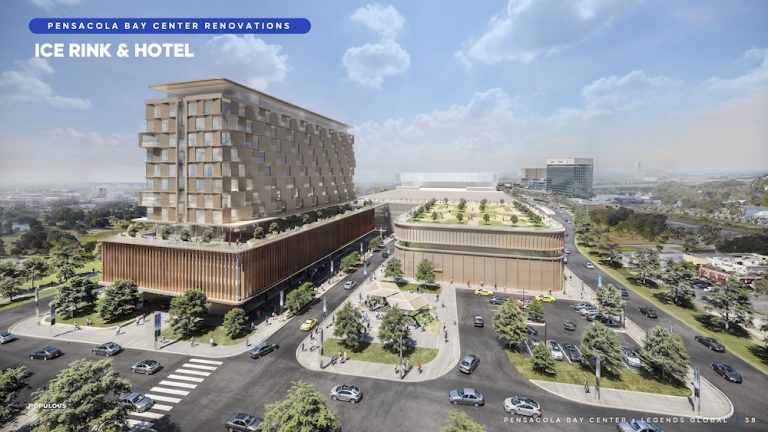 See Potential Pensacola Bay Center Expansion
